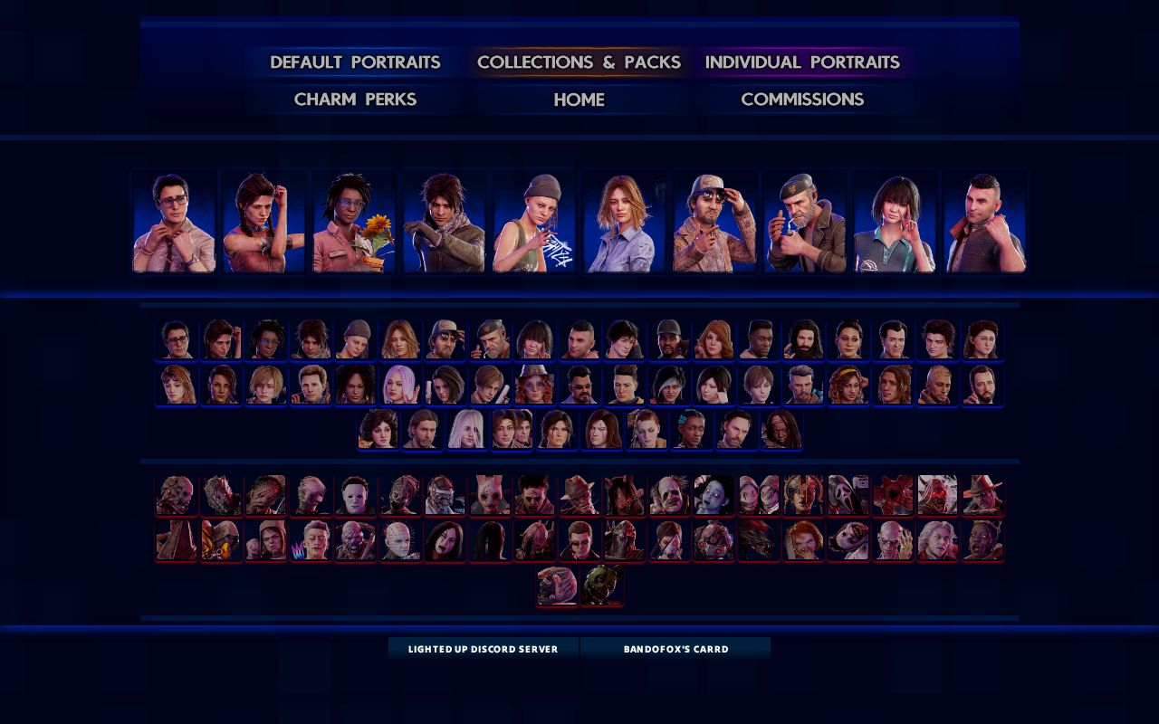 Bando's Lighted Up Portraits [Characters]